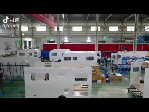 FSRV caravan and motorhome factory China - YouTube