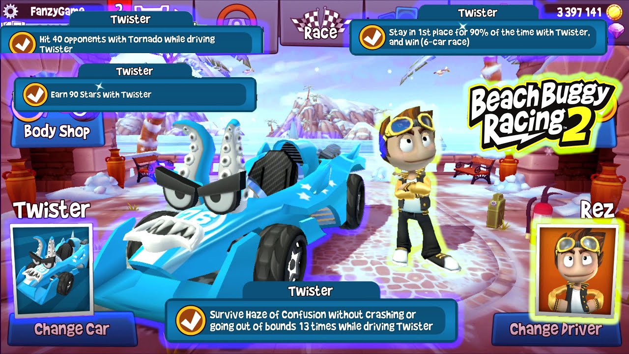 Twister Complete Gold Event 4 ( Hart ) - Rez + Twister - Beach Buggy ...