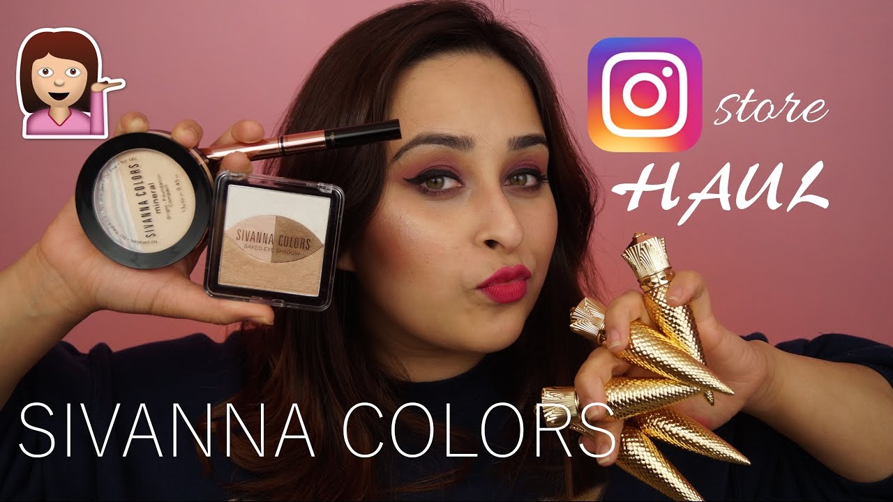 Sivanna Colors Haul & First impression - Where to buy in India - YouTube