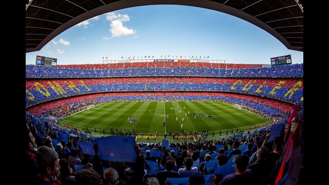 10 HORAS "UN DIA DE PARTIT" CANTICOS FUTBOL CLUB BARCELONA - YouTube