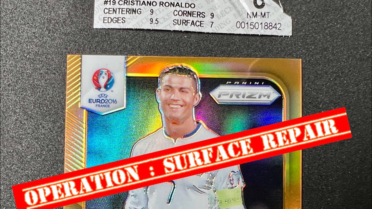 Cristiano Ronaldo dent repair & clean up - YouTube