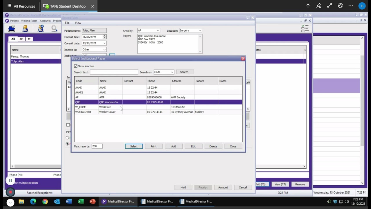 CTP Insurance and Workers Compensation - Billing in Pracsoft - YouTube