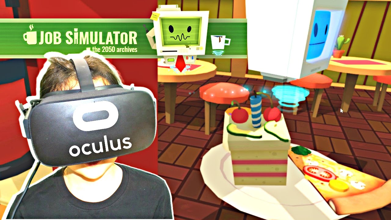 MAKING CAKES 🙌 VR Game 🕶️ Job Simulator 👩‍🍳 GOURMET CHEF ️️ EP1 ️️ ...