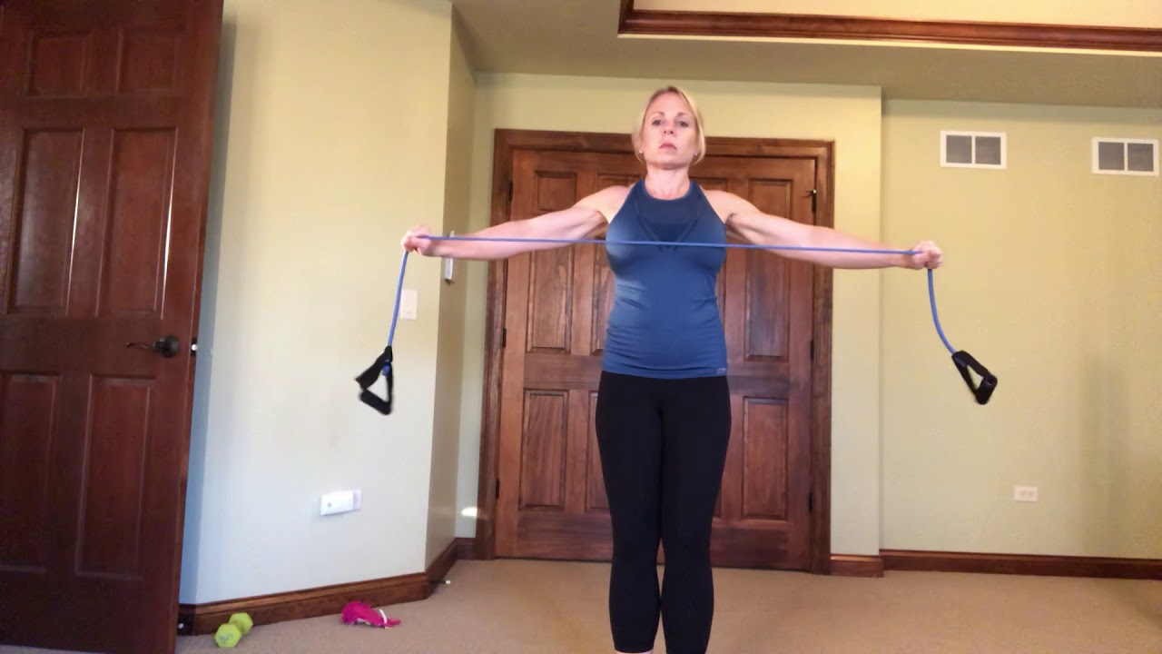 Band Scapular Flyes - YouTube