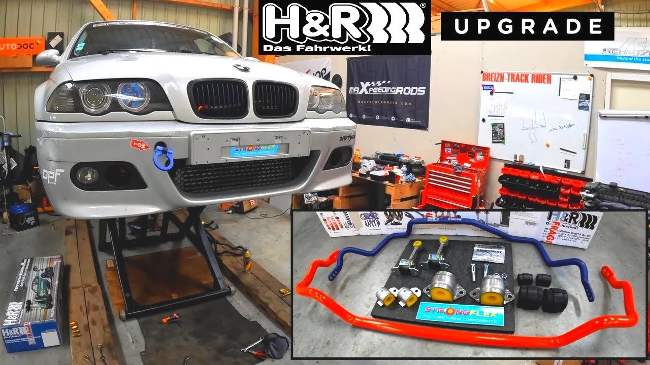 E46 328i TURBO H&R 🏁 De la rouille, modifications & adaptations 🥵 - YouTube