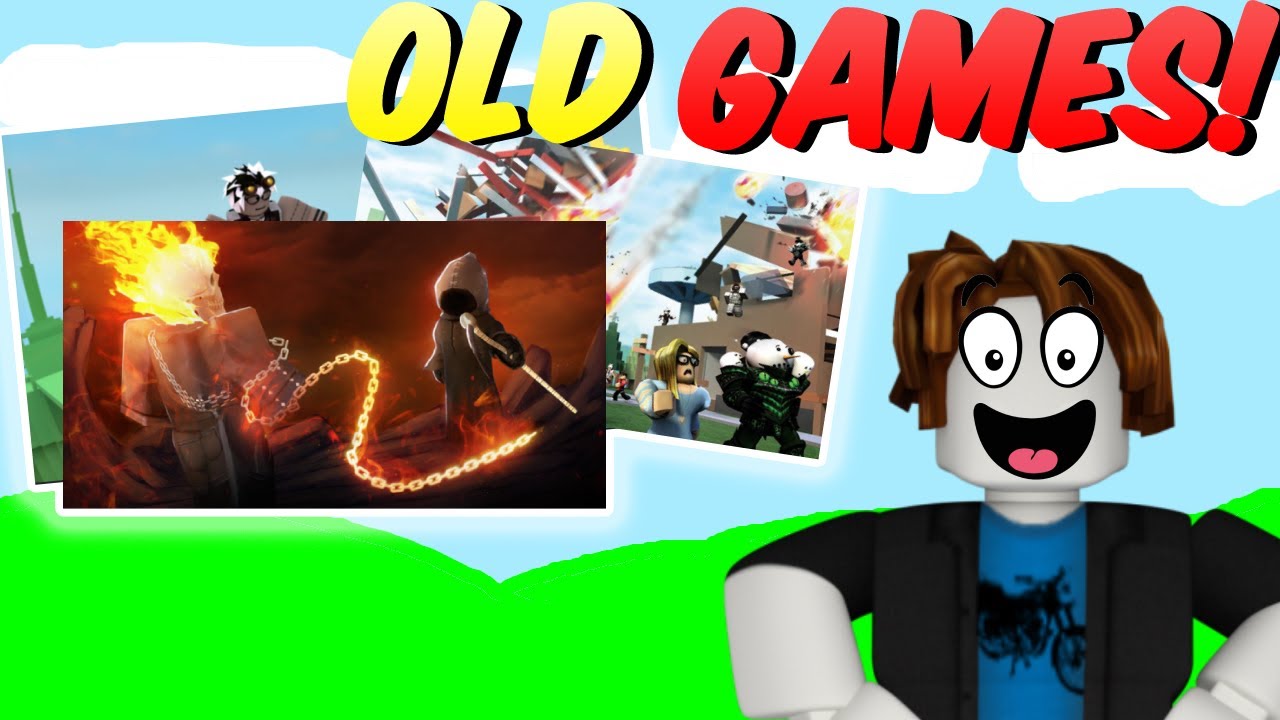 Visiting Old Roblox Games! | ROBLOX - YouTube
