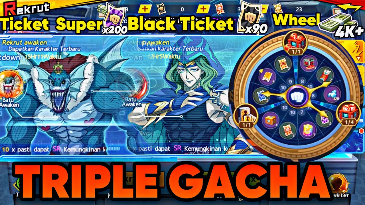 Gacha Update Rerun Banner UR Gale Wind dan Gacha SuperB 200 + Wheel 4K ...