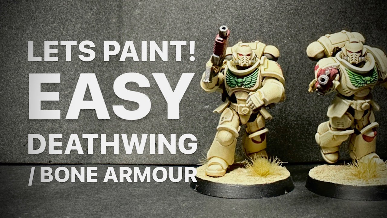 LETS PAINT! DEATHWING / Bone Armour - YouTube
