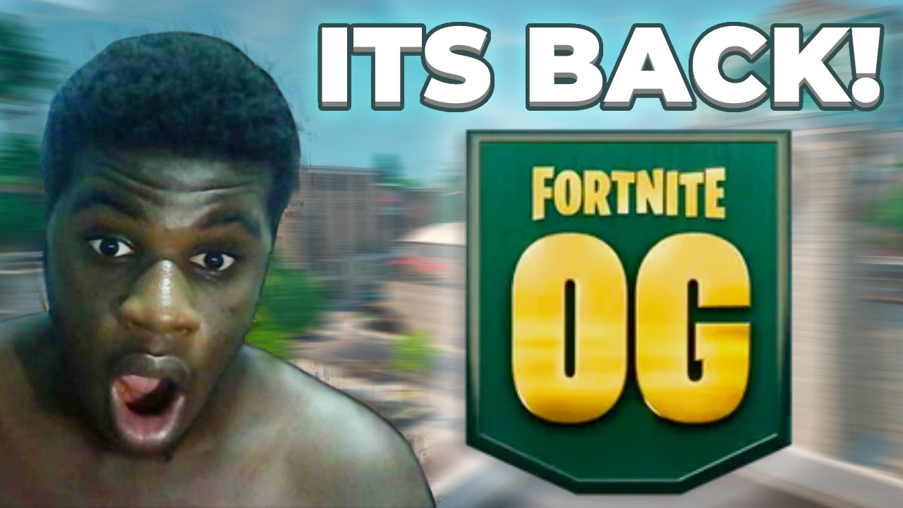 AFRICANJEFF Gets His First Win On OG FORTNITE with 1000 ping! - YouTube
