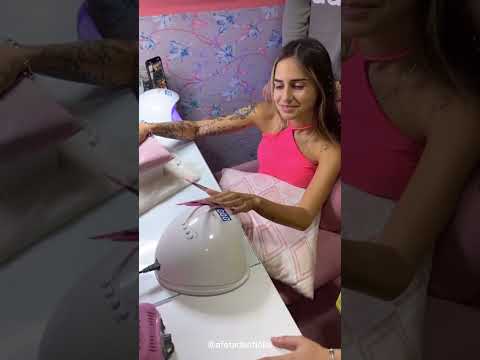 OLHA O TAMANHO DAS NOVAS UNHAS DA RAY PARA A FESTA.