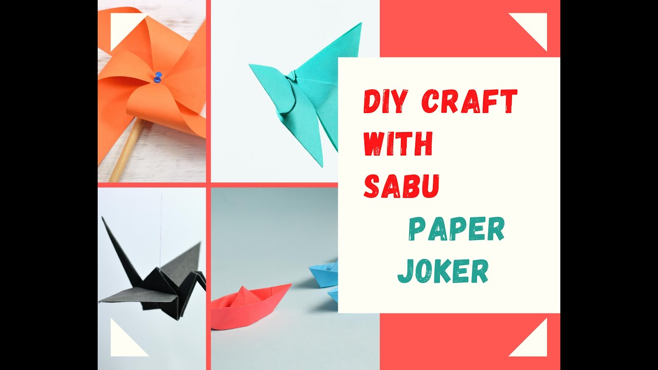 Origami Joker - YouTube