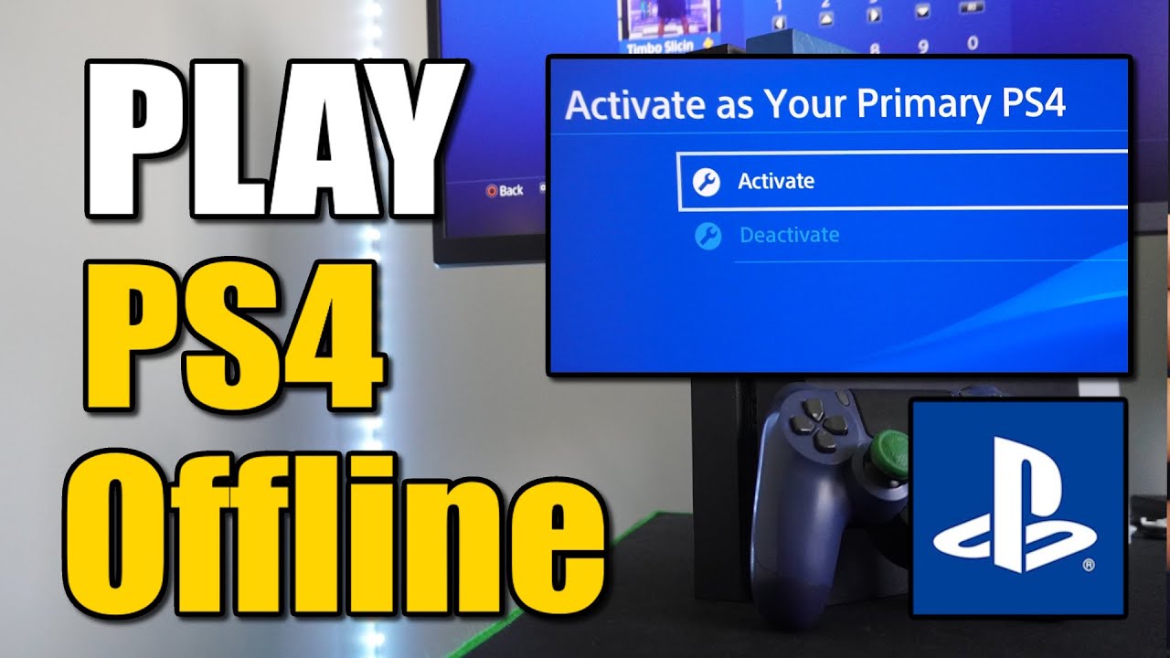 How to Play PS4 Games Offline & Stop Games Locked (Best Method) - YouTube