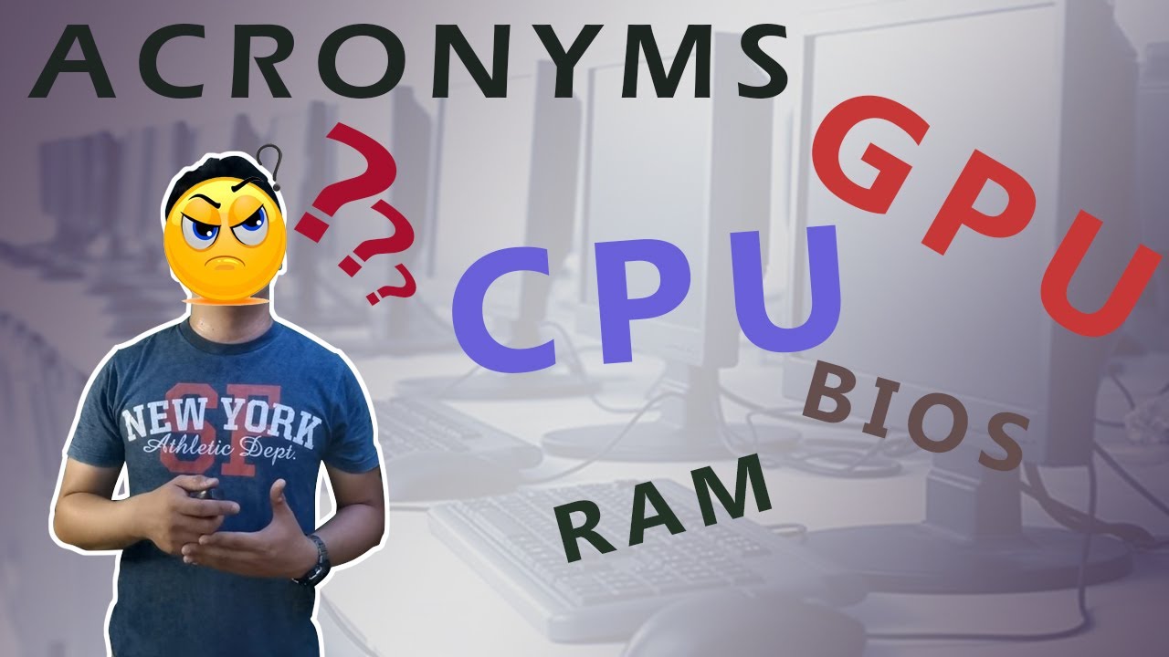 Computer 101: Ep. 6 - Computer Acronyms - YouTube