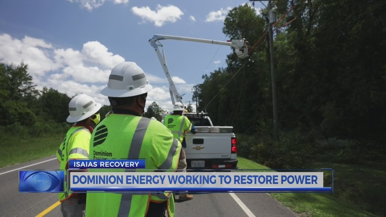 Dominion Energy still working to restore power to hundreds in the East ...