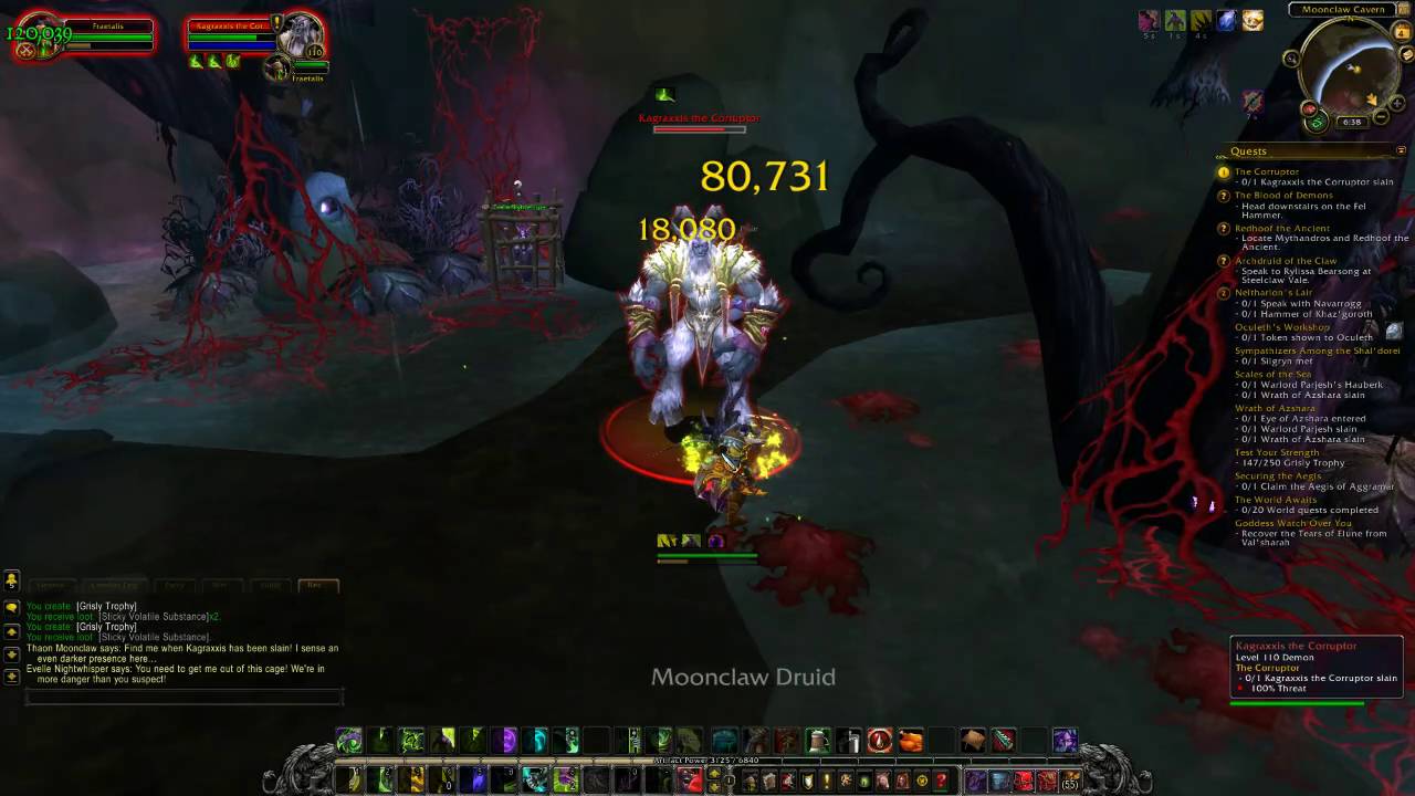 World of Warcraft The Corruptor Legion Quest Guide - YouTube