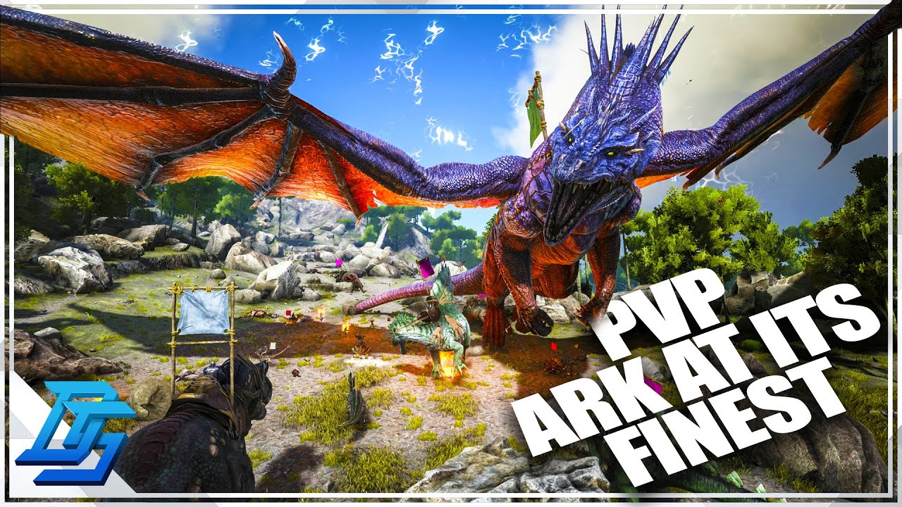 ARK PVP AT ITS FINEST! SURVIVAL OF THE FITTEST - Ark: Survival of the ...
