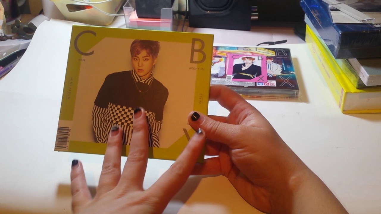 UNBOXING EXO-CBX - GIRLS 初回生産限定盤 CD+DVD LIMITED VER +XIUMIN VER. - YouTube