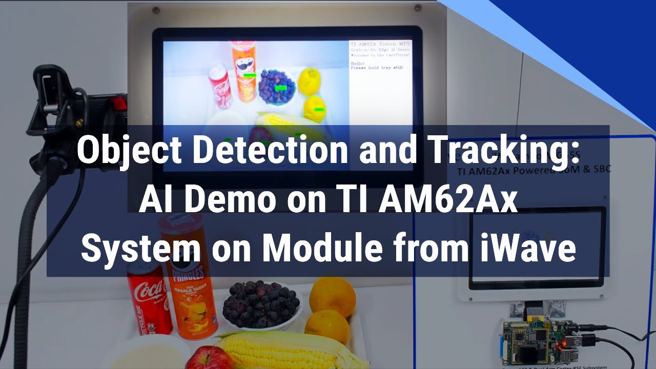 Object Detection and Tracking AI Demo on TI AM62Ax System on Module ...