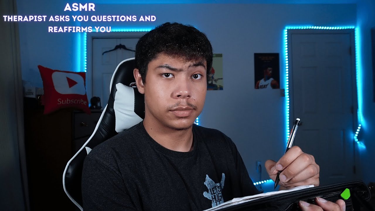 Wlecome to YOUR Therapy Session | ASMR Therapist Asks You Questions and Offers Assistance ...