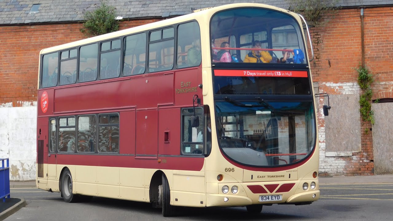 Beasty B7! | Volvo B7TL Gemini 696 (YX05 EOO) | East Yorkshire - YouTube