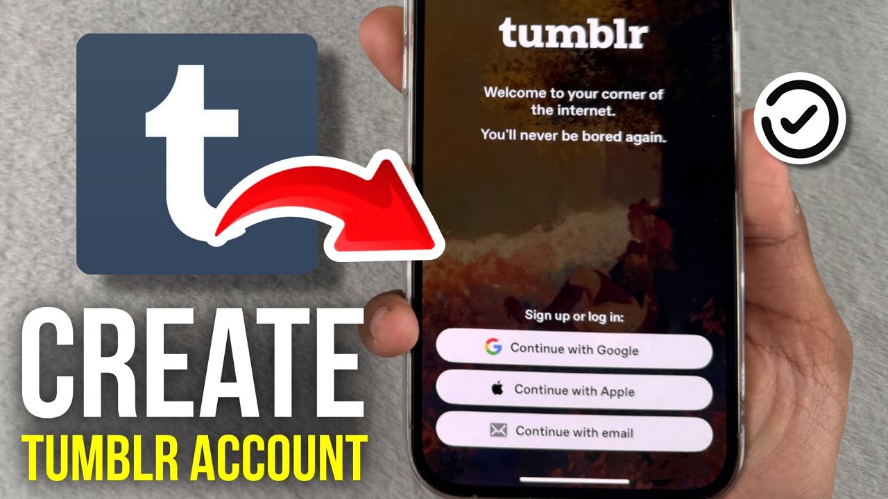 How to Create Tumblr Account - 2025 - YouTube