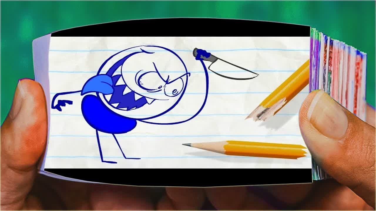 【Flip Book】 Pencilmate Gets A Huge Package！ -in- TACK IN THE BOX ...