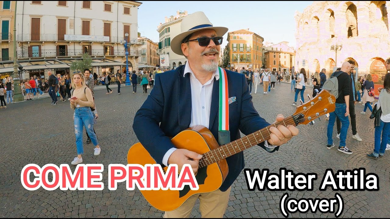 Walter Attila Come prima (cover) klip - YouTube