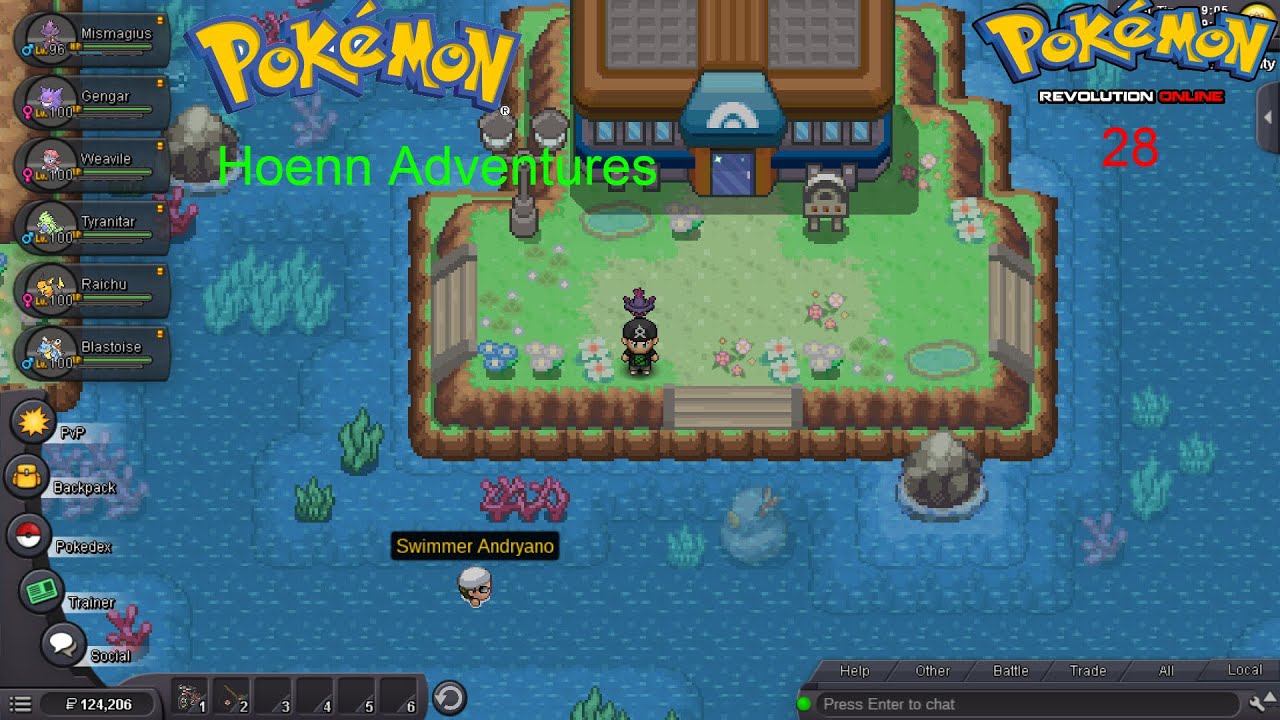 Beating Aqua Admin Matt Pokemon Revolution Online #28 - YouTube