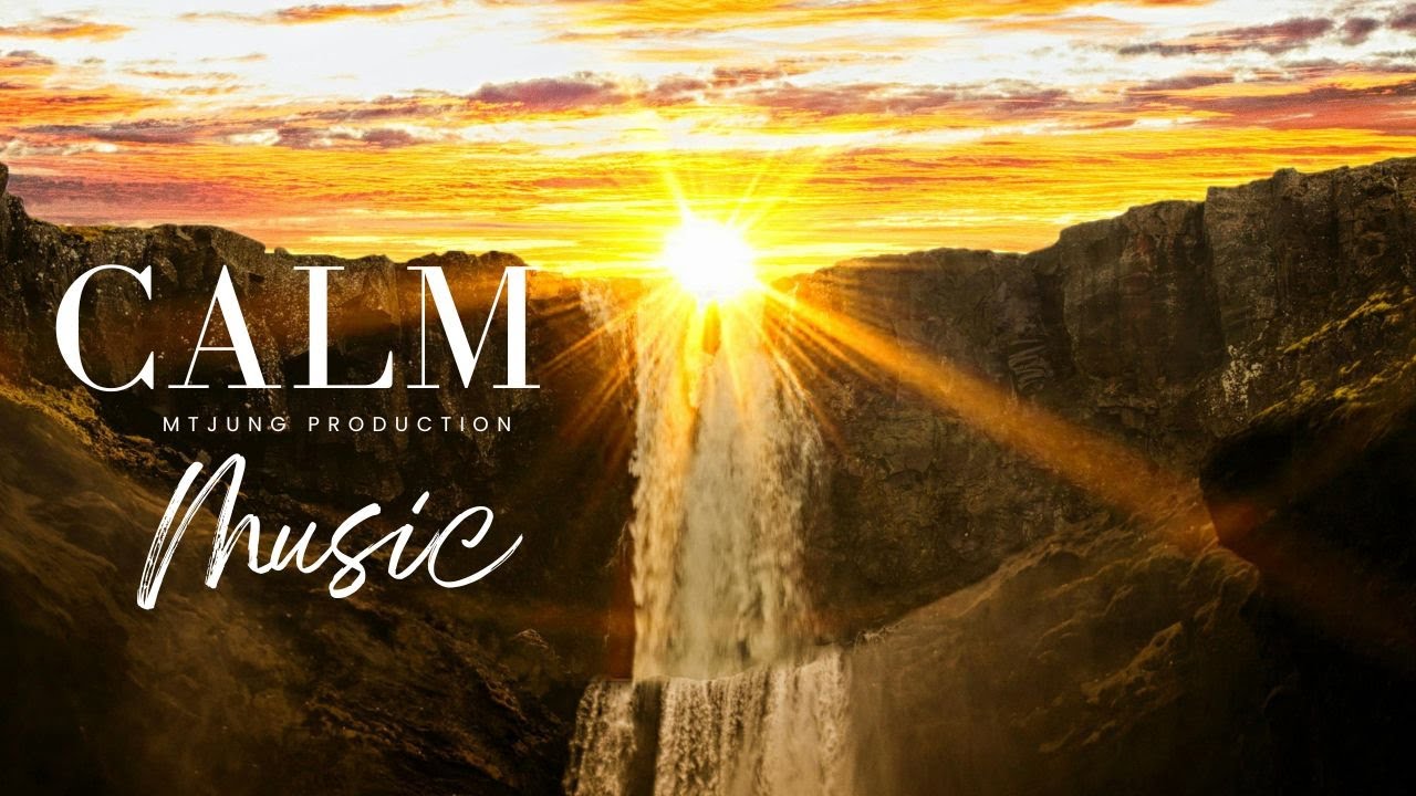 Calm Waterfall Sounds and Relaxing Music - Nature Ambience for Stress ...