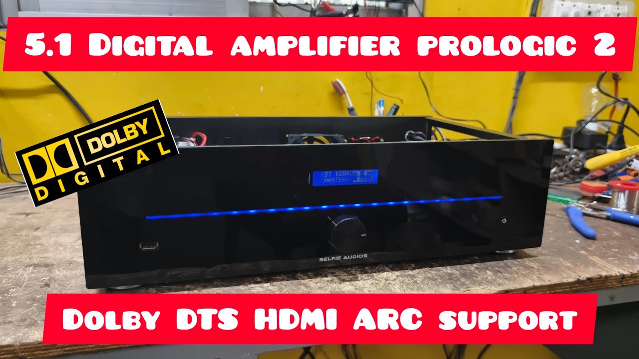 5.1 Digital Amplifier Prologic -2 Dolby DTS HDMI ARC support | price ...