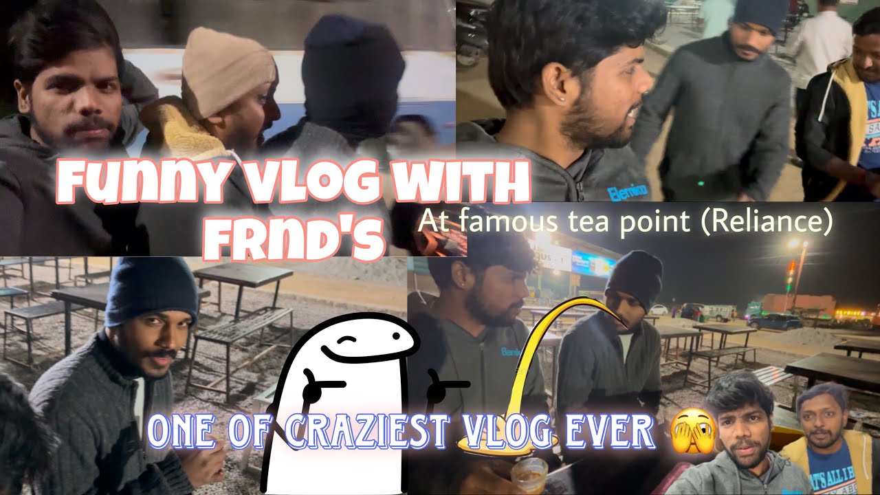 Funny tea point vlog | fun vlog at reliance | funny vlog at famous tea ...