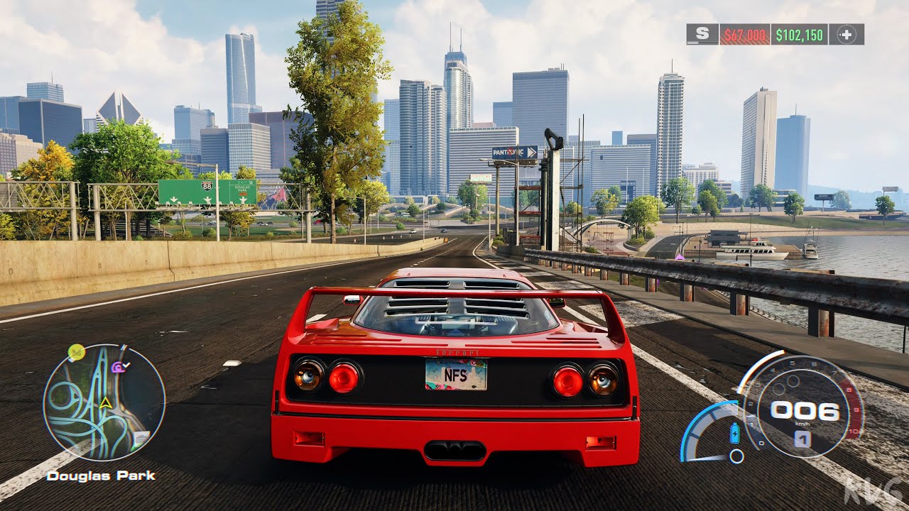 Need for Speed Unbound - Ferrari F40 1987 - Open World Free Roam ...