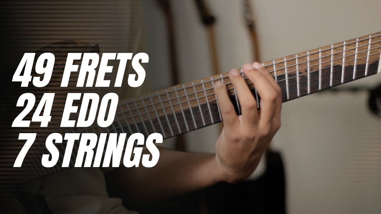 24EDO Microtonal 7-String Guitar - Djent/THALL - YouTube