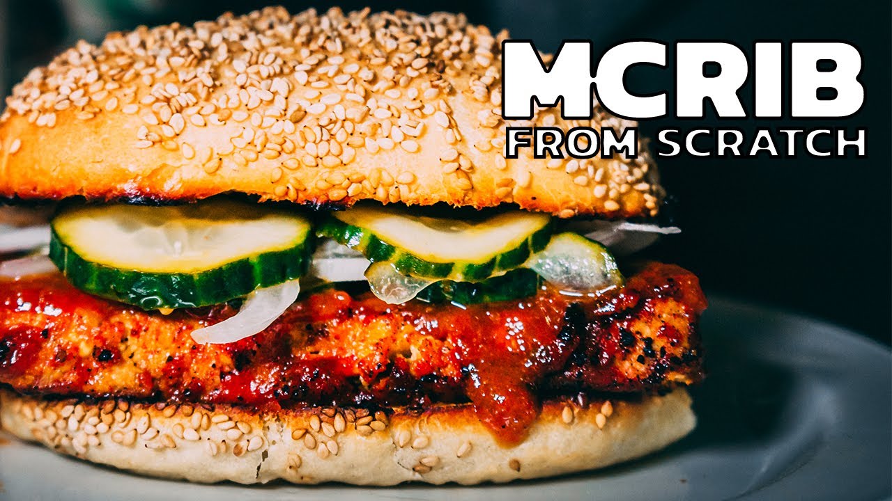 It's McRIB Time - Making homemade McRib from McDonald's from scratch ...