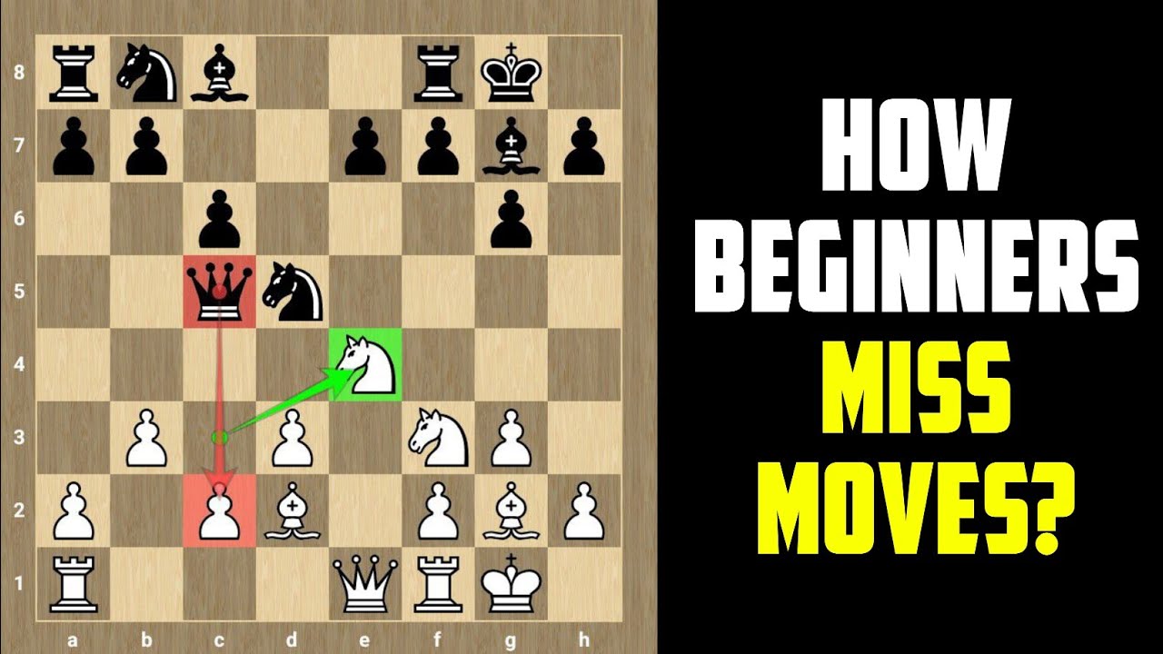 How Beginners Miss Moves? - Chess Lesson #15 - YouTube