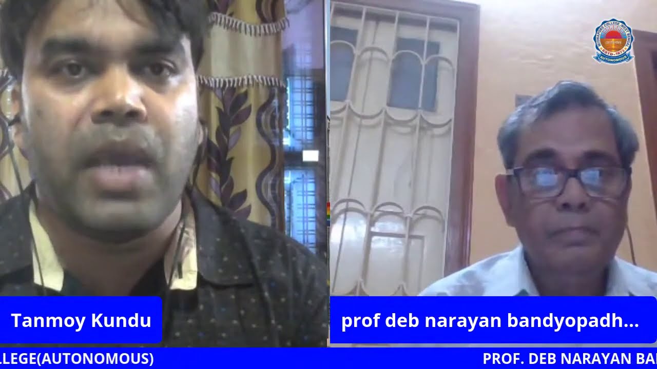 Prof. Deb Narayan Bandyopadhyay: Shakespeare's Sonnets: An Introduction ...