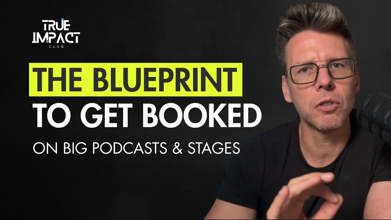 How to Get on Bigger Podcasts and Stages| The Blueprint to Grow Your ...