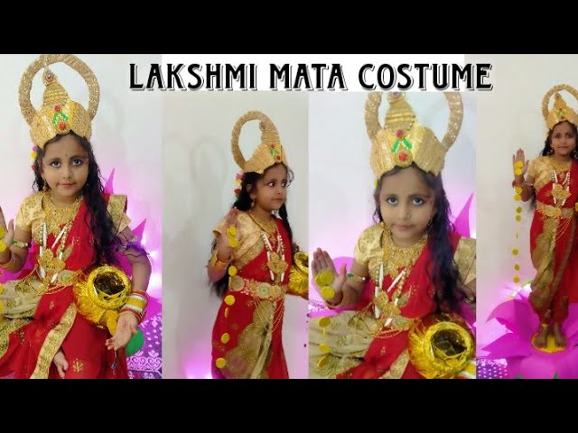 Hindu Goddess Lakshmi Costume