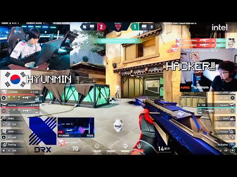 Streamers React to KRX HYUNMIN VCT Highlights