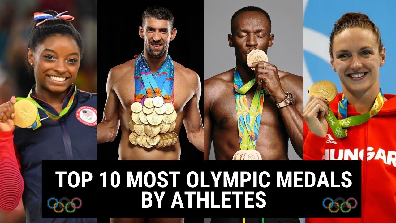 Top 10 Most Olympic Medals By Athletes | Athletes With Most Olympic ...