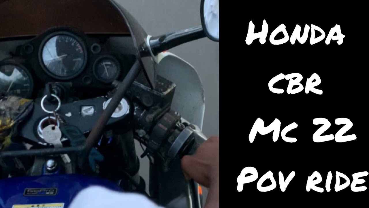 Honda cbr gullarm mc22 pov ride in matara - YouTube