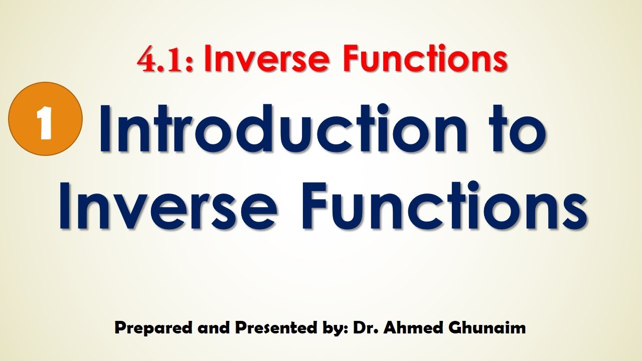 Sec 4 1 1 Introduction To Inverse Functions Math2 Sec 4 1 1 Introduction To Inverse Functions Math2
