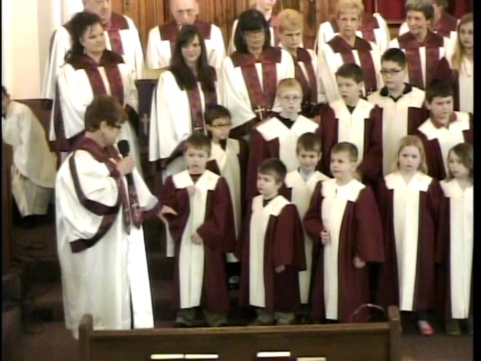 Choir Robe Dedication in Memory of Norma Rickert - YouTube