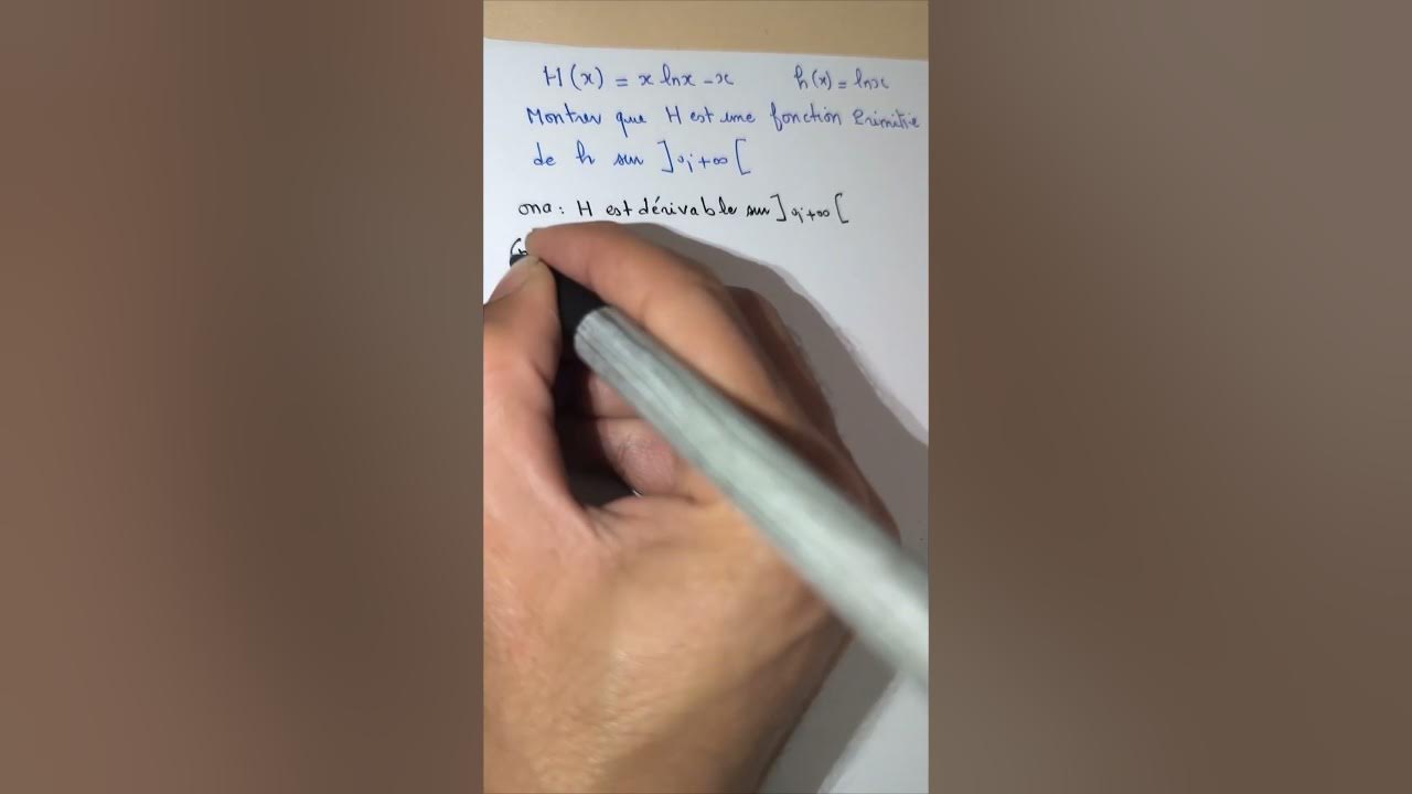 calcule de l'integrale( primitive)الحساب التكاملي (الدوال الاصلية( - YouTube