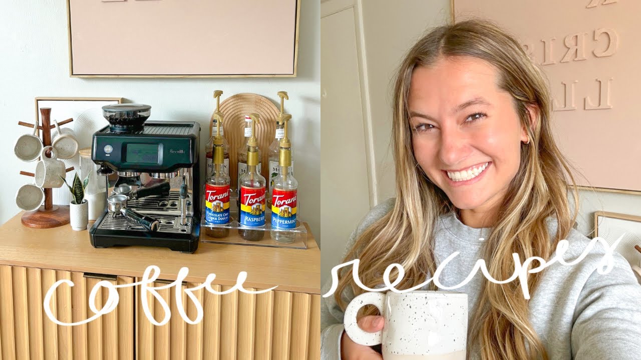 MY SIGNATURE AT HOME COFFEE RECIPES *easy + yummy!* - YouTube