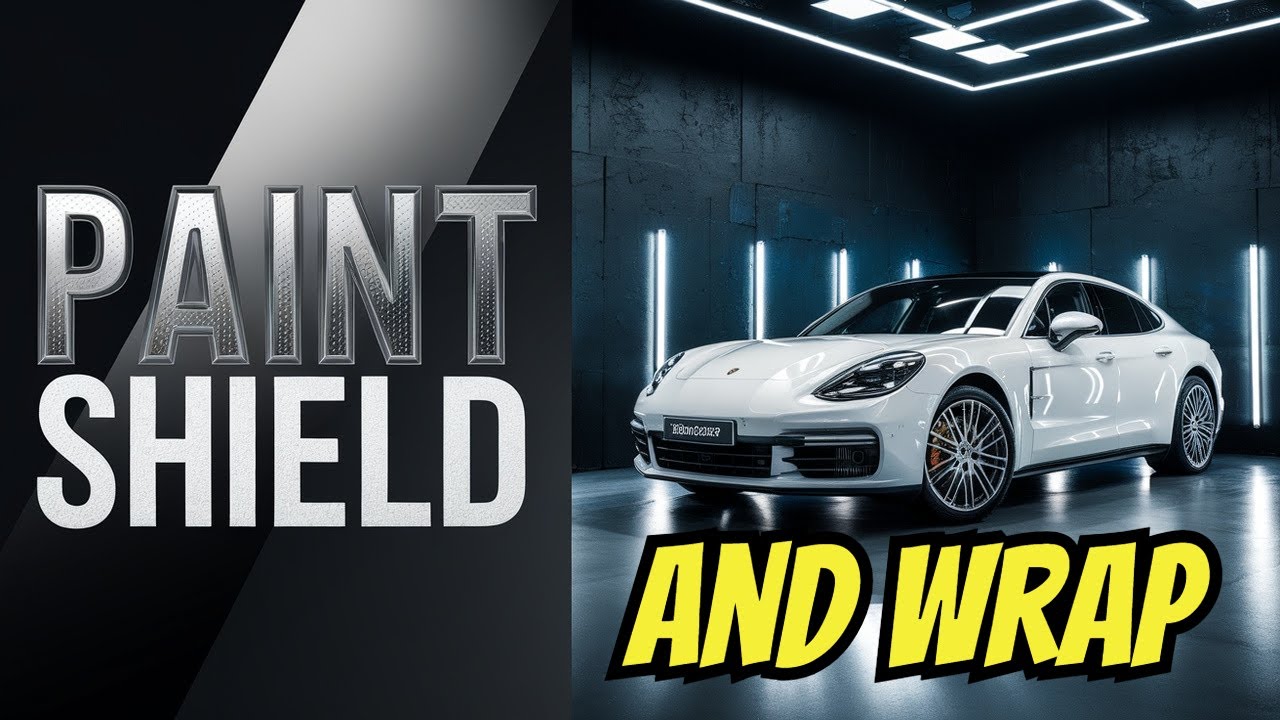 From drab to fab Porsche Panamera wrap and flexishield PPF - YouTube