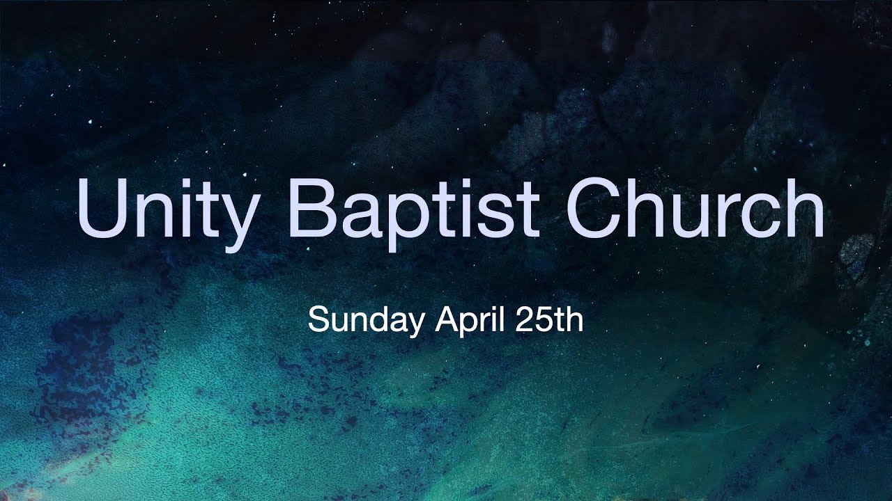 UBC Live Stream - Sunday April 25th - YouTube