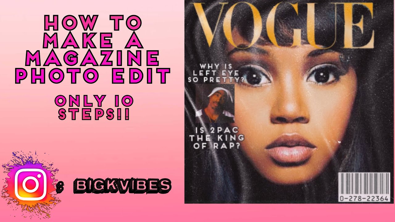 Magazine Photo Editing Before And After