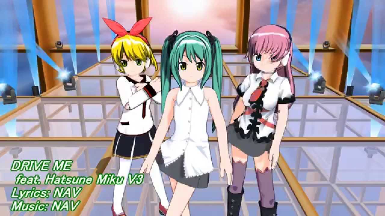 [HATSUNE MIKU GT] DRIVE ME [English ver. by Japanese DB] - YouTube
