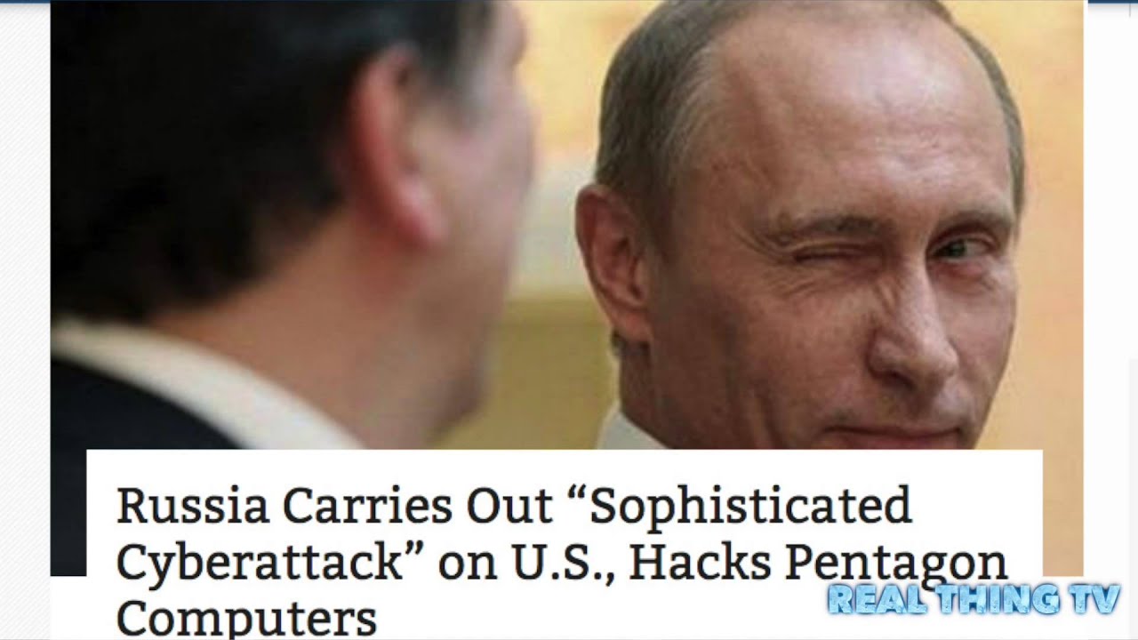 Russia Behind ‘Cyberattack’ on Pentagon Computer System - YouTube
